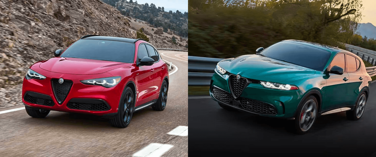 Compare the Alfa Romeo Stelvio vs the Alfa Romeo Tonale