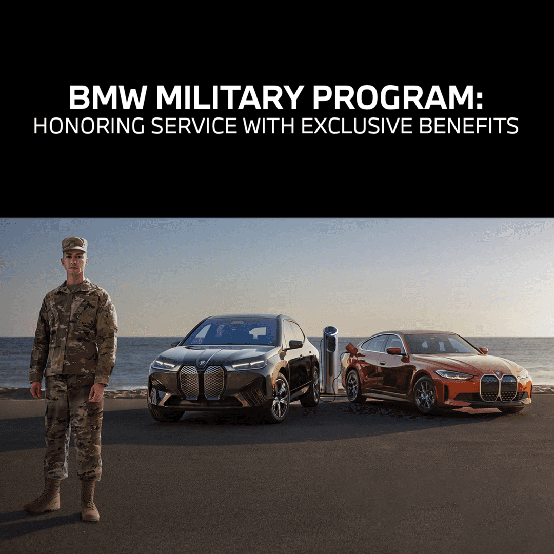 BMW Military Program: Honoring Service with Exclusive Beneﬁts | BMW of ...