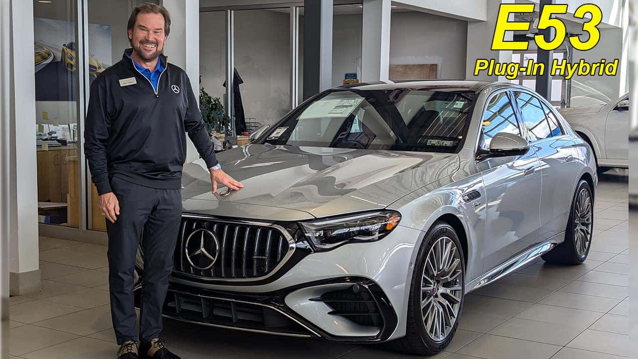 A First Look at the 2025 Mercedes-Benz AMG E53 Hybrid 4Matic Sedan ...