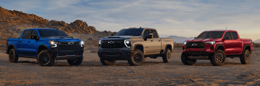 2025 Chevy Model Lineup | Jerry Seiner Chevrolet