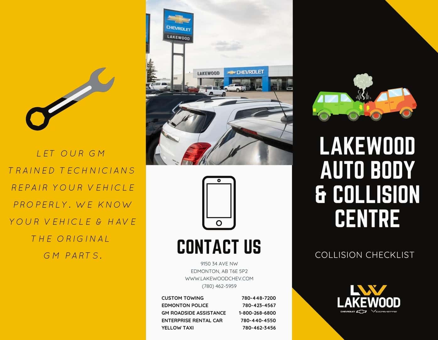 Collision Checklist | Lakewood Autobody & Collision | Lakewood Chevrolet