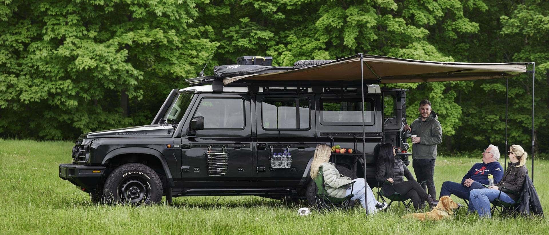 INEOS SUV Research Center at Lyle Pearson INEOS Grenadier