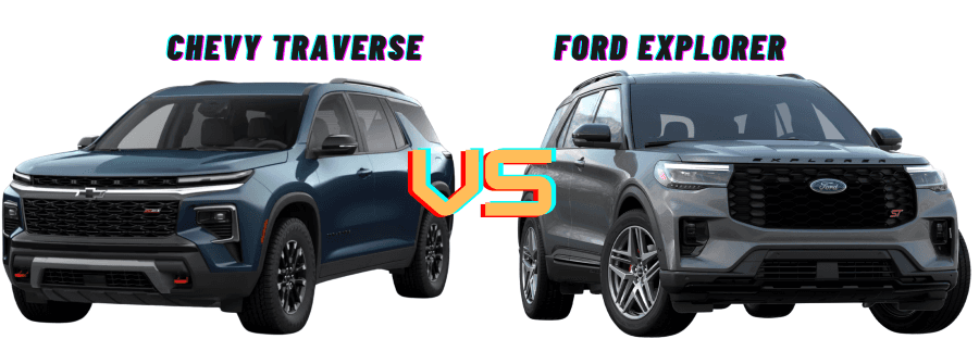Chevy Traverse vs Ford Explorer | SUV Comparison Guide