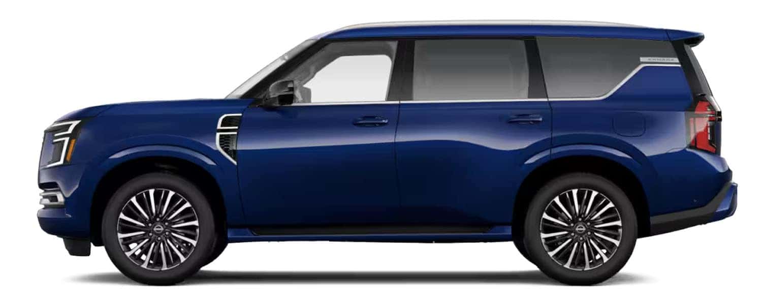 2025 Nissan Armada Deep Ocean Blue Pearl Exterior For Sale in North Olmsted