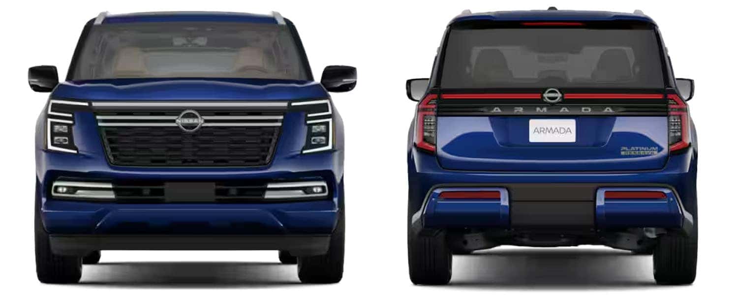 2025 Nissan Armada Deep Ocean Blue Pearl Exterior For Sale in North Olmsted