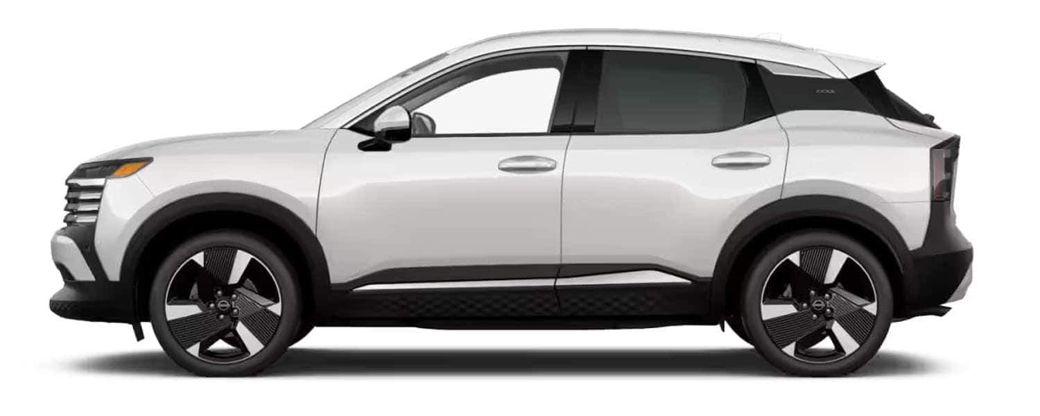 Aspen White 2025 Nissan Kicks Exterior | Nissan of North Olmsted
