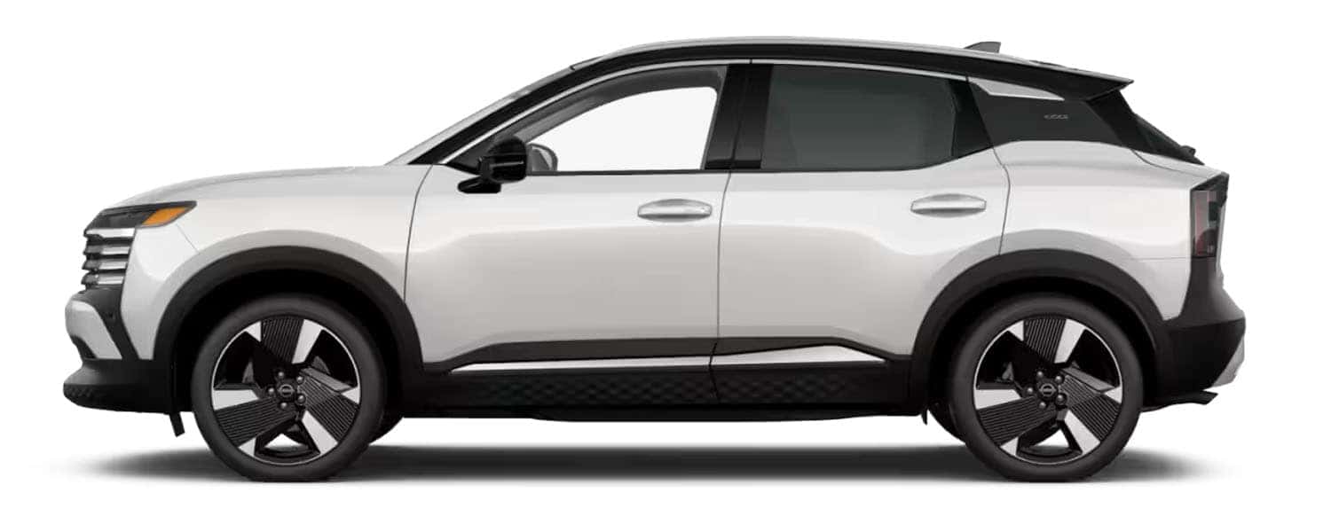 Aspen White 2025 Nissan Kicks Exterior | Nissan of North Olmsted