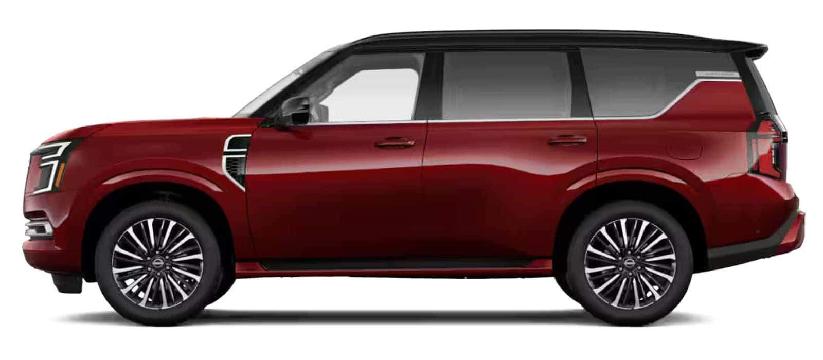 2025 Nissan Armada Coulis Red Pearl Exterior | Nissan of North Olmsted