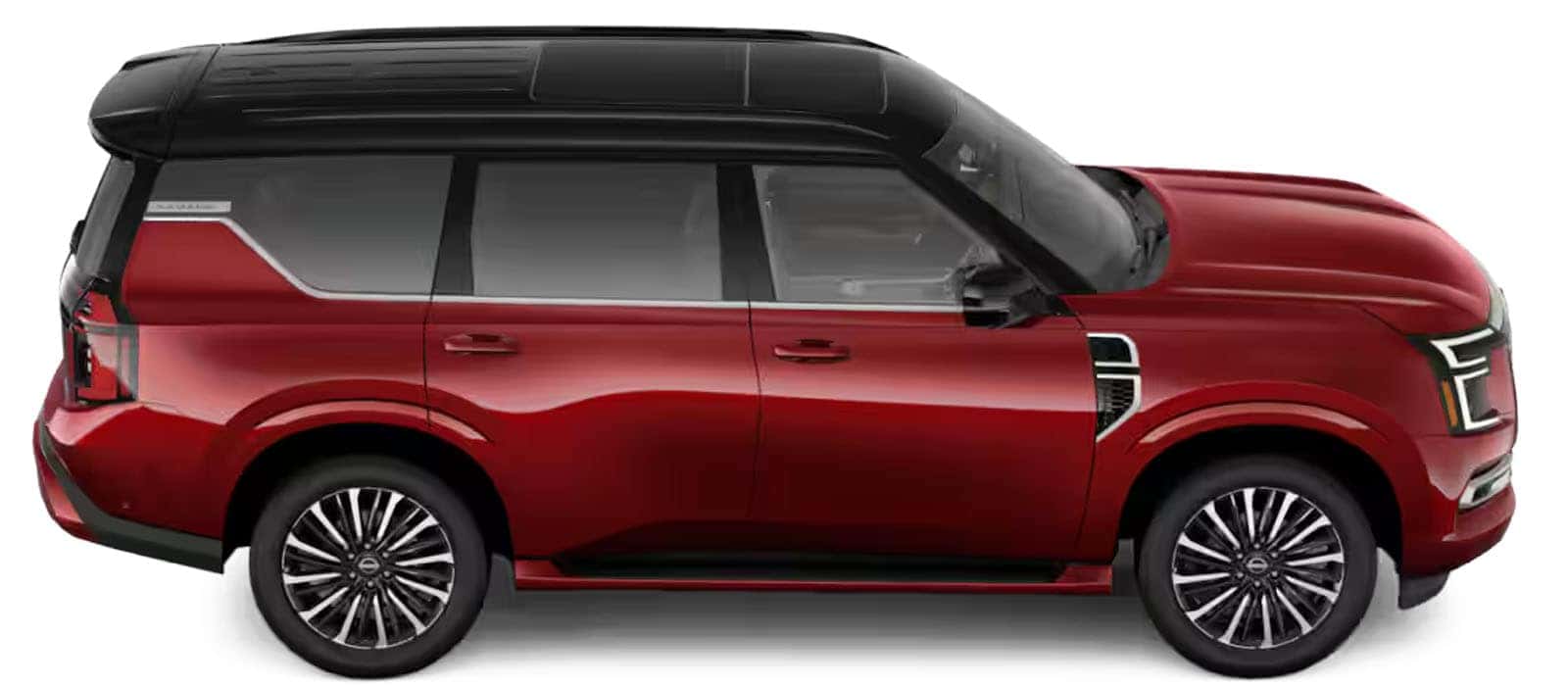 2025 Nissan Armada Coulis Red Pearl Exterior | Nissan of North Olmsted