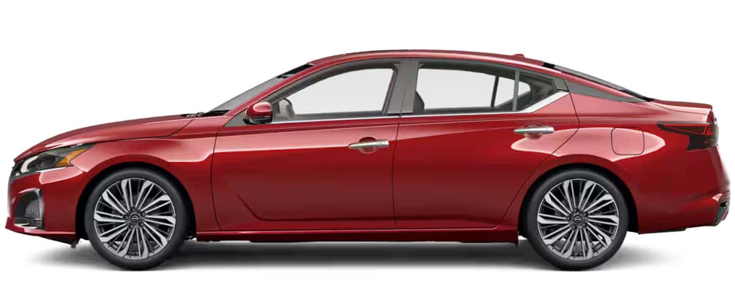 2025 Nissan Altima Scarlet Ember Red Exterior Color | Nissan of North ...