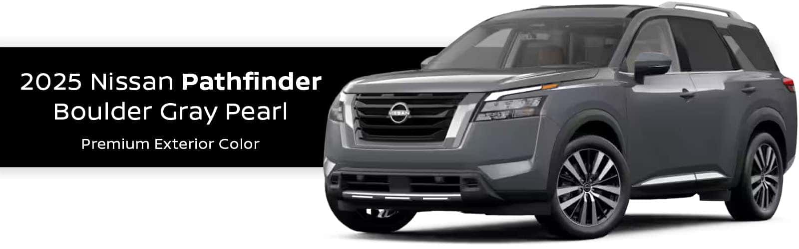 2025 Nissan Pathfinder Boulder Gray Exterior Color | Nissan of North ...