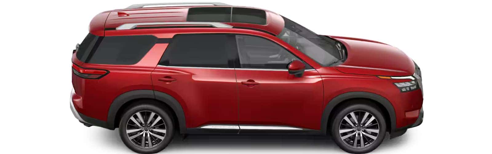 2025 Nissan Pathfinder Scarlet Ember Red Exterior Color | Nissan of ...