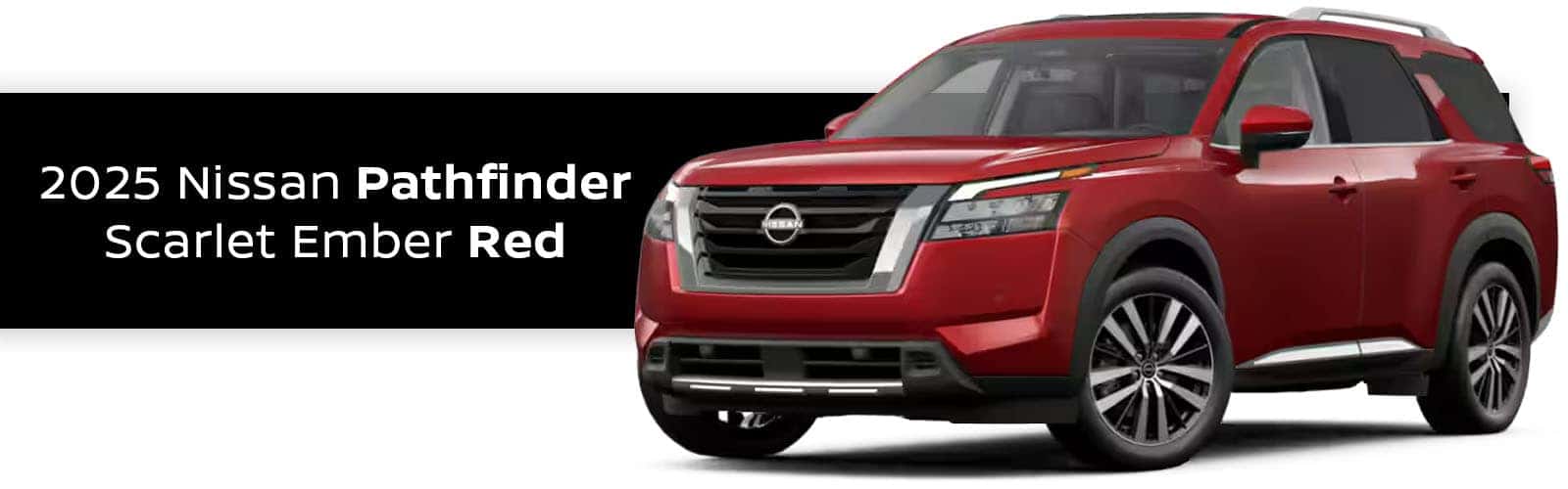 2025 Nissan Pathfinder Scarlet Ember Red Exterior Color | Nissan of ...