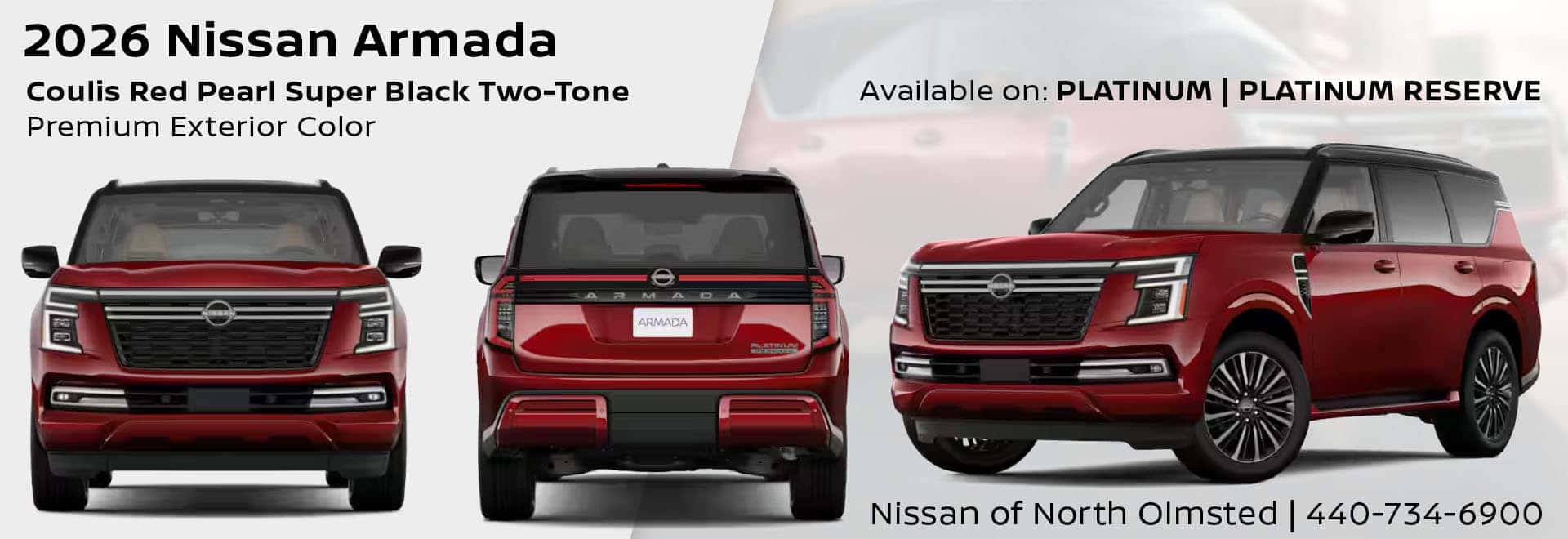 2026 Nissan Armada Exterior Colors | Nissan of North Olmsted