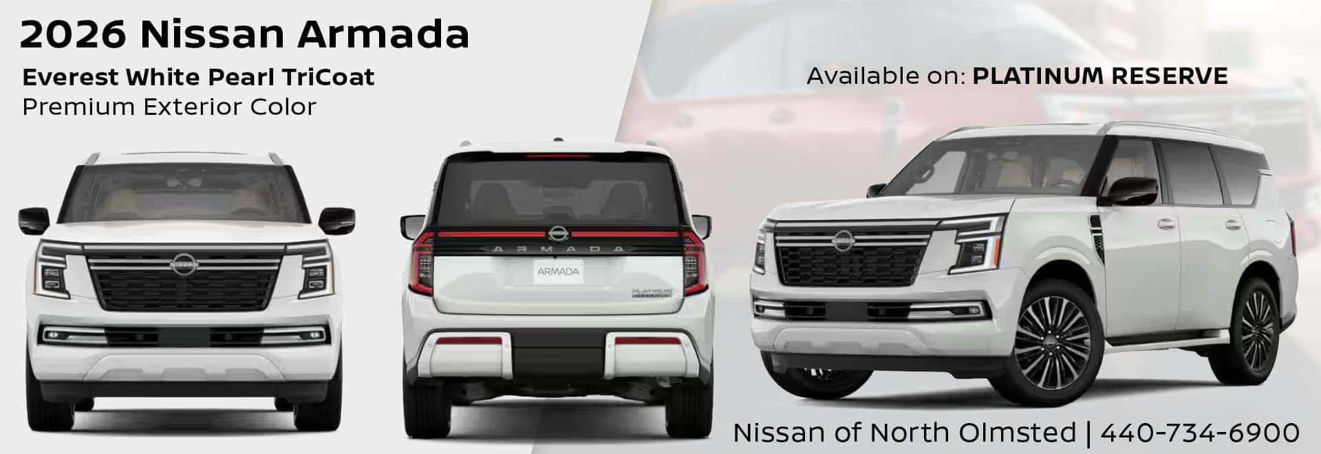 2026 Nissan Armada Exterior Colors | Nissan of North Olmsted