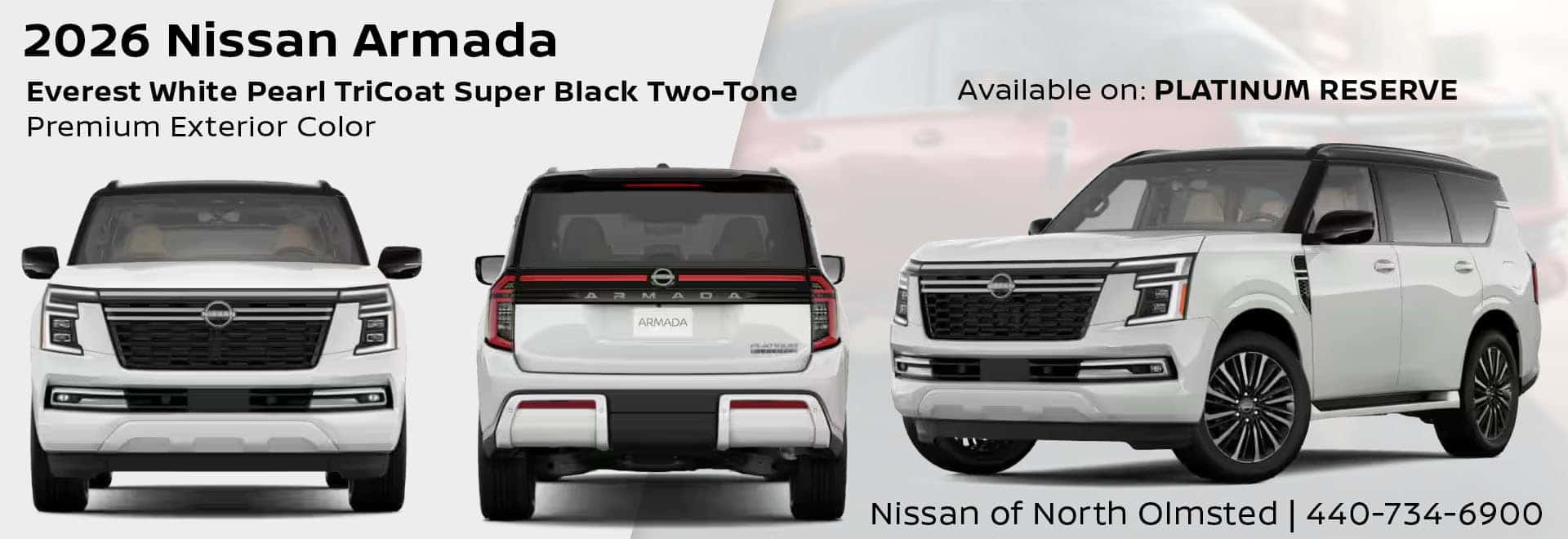 2026 Nissan Armada Exterior Colors | Nissan of North Olmsted
