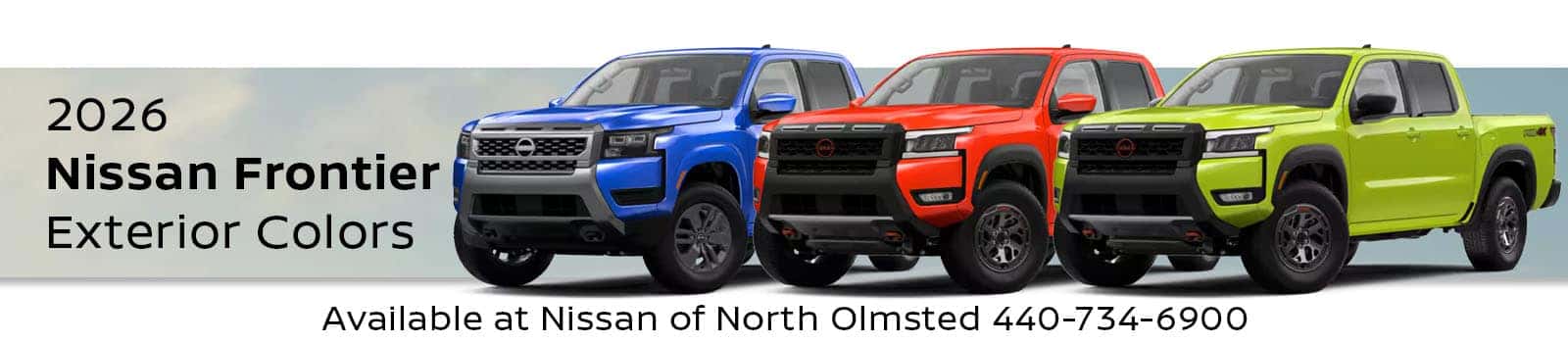 2026 Nissan Frontier Colors | Nissan of North Olmsted