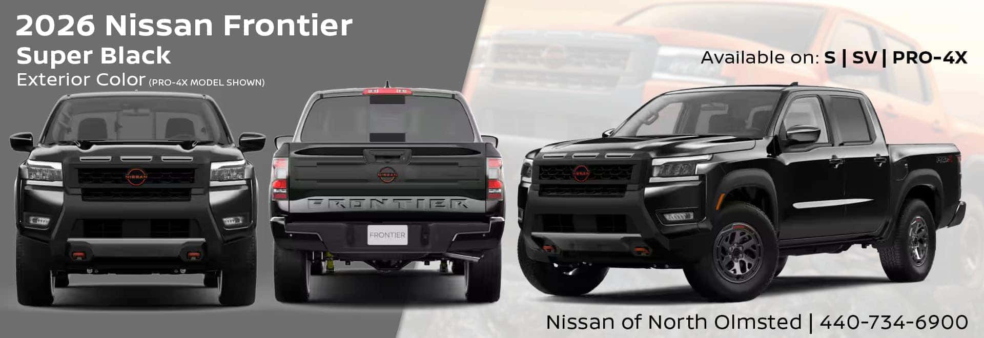 2026 Nissan Frontier Colors | Nissan of North Olmsted