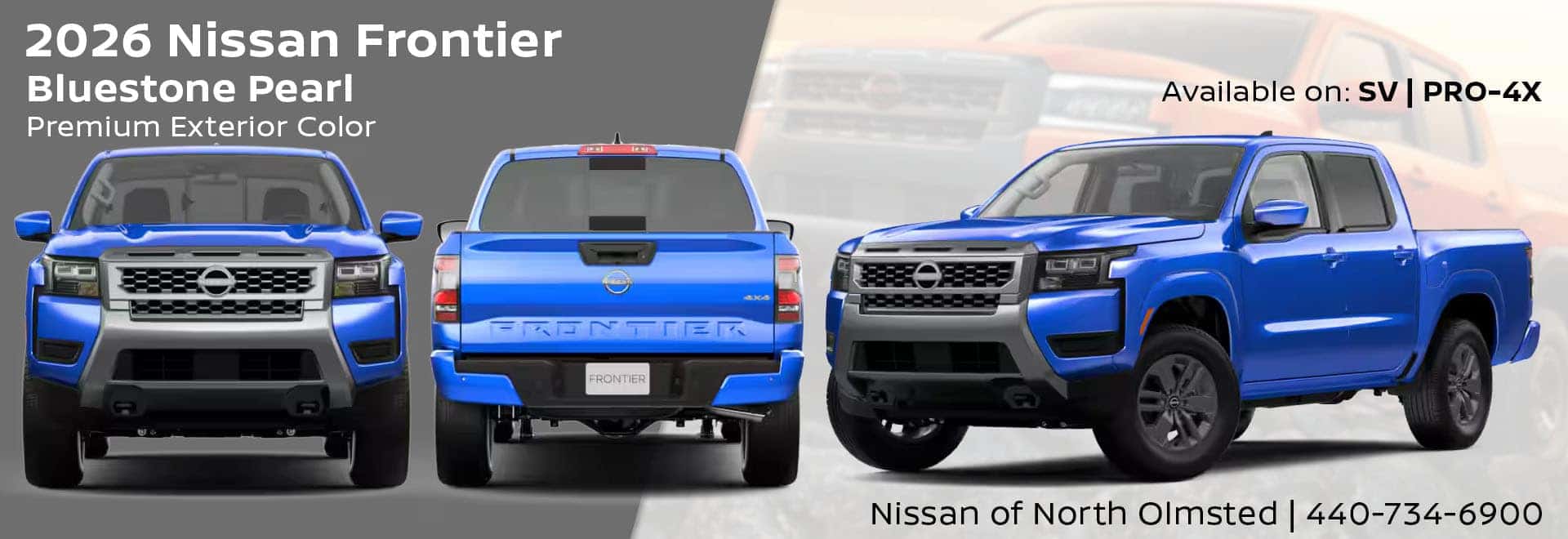2026 Nissan Frontier Colors | Nissan of North Olmsted