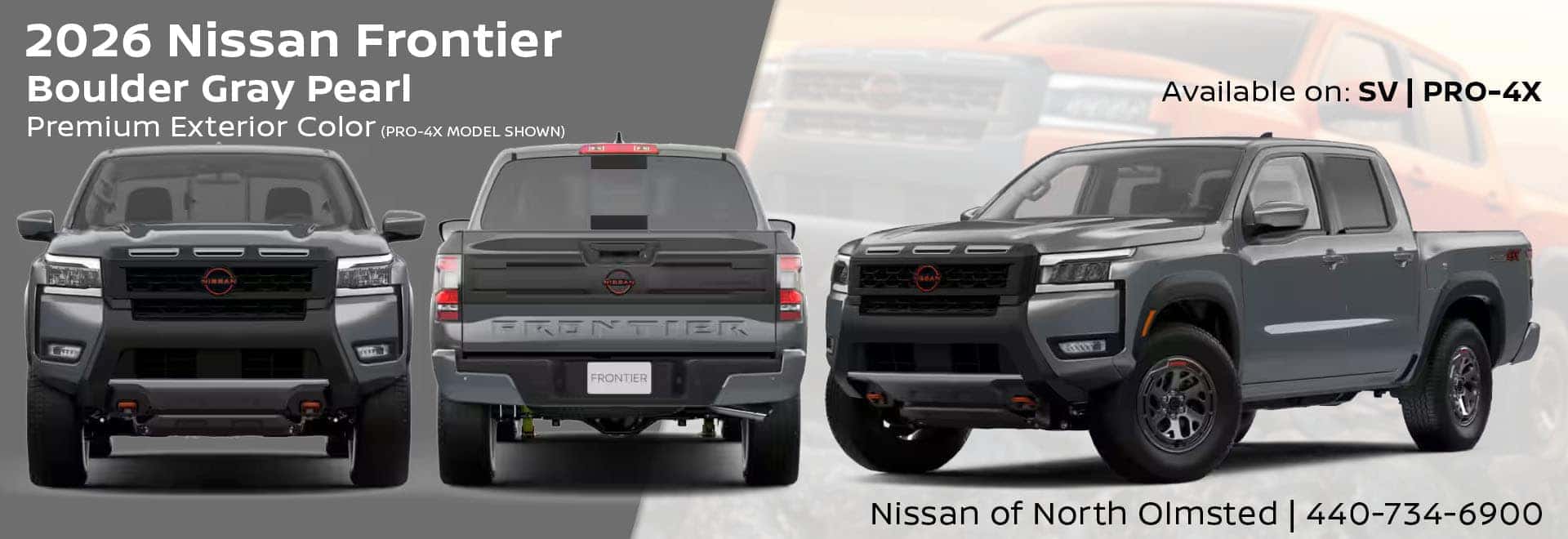 2026 Nissan Frontier Colors | Nissan of North Olmsted