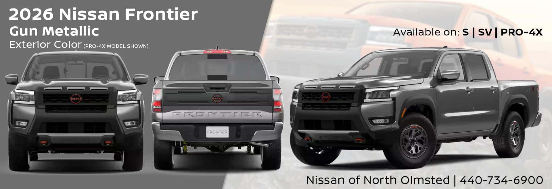 2026 Nissan Frontier Colors | Nissan of North Olmsted