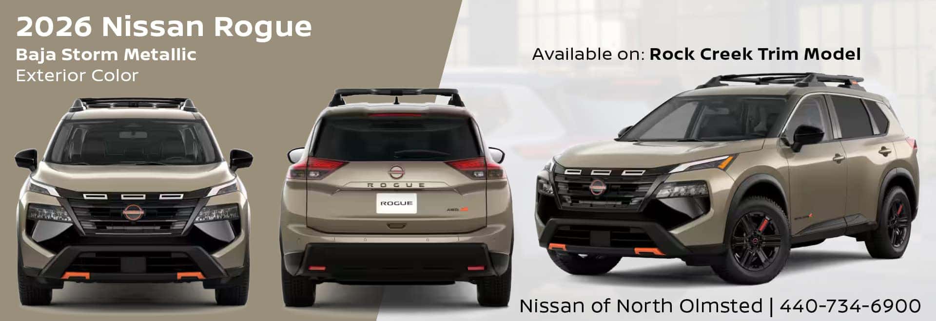 2026 Nissan Rogue Exterior Colors | Nissan of North Olmsted