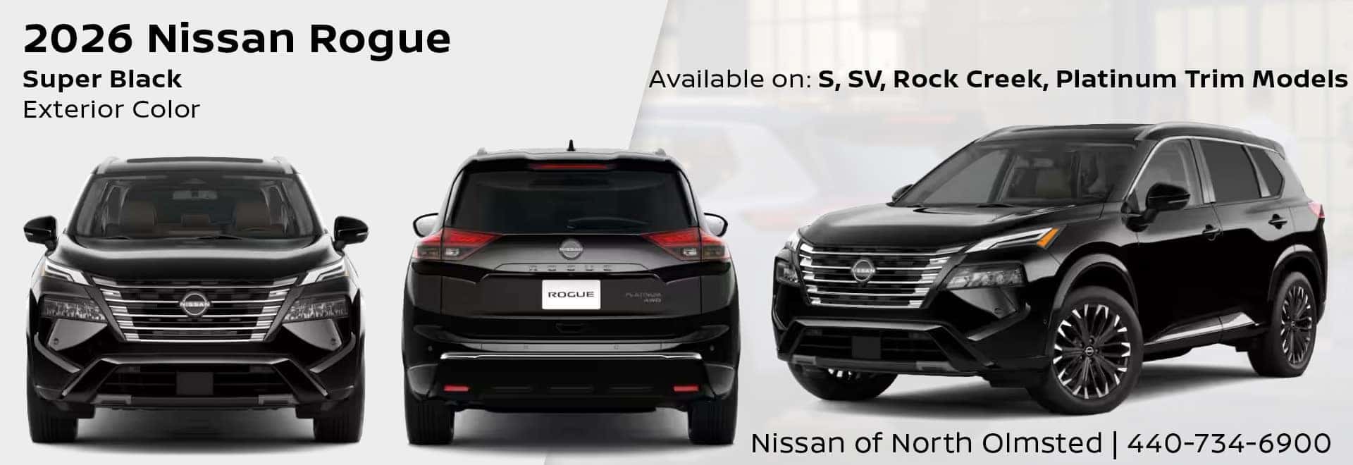 2026 Nissan Rogue Exterior Colors | Nissan of North Olmsted