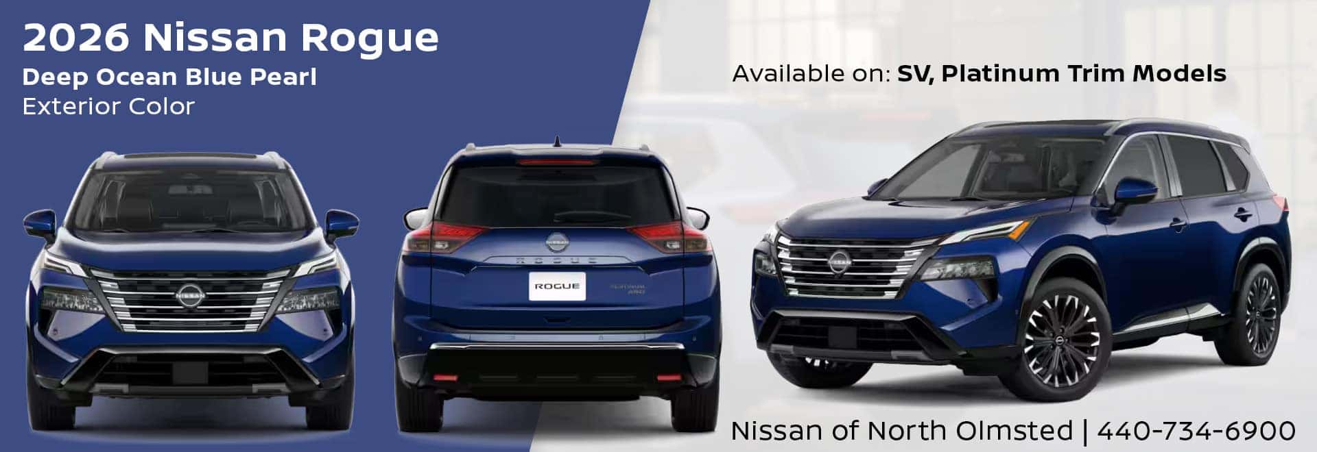 2024 Nissan Rogue Deep Ocean Blue