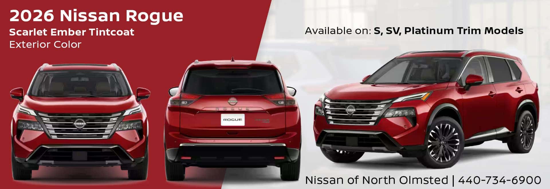 2026 Nissan Rogue Exterior Colors | Nissan of North Olmsted