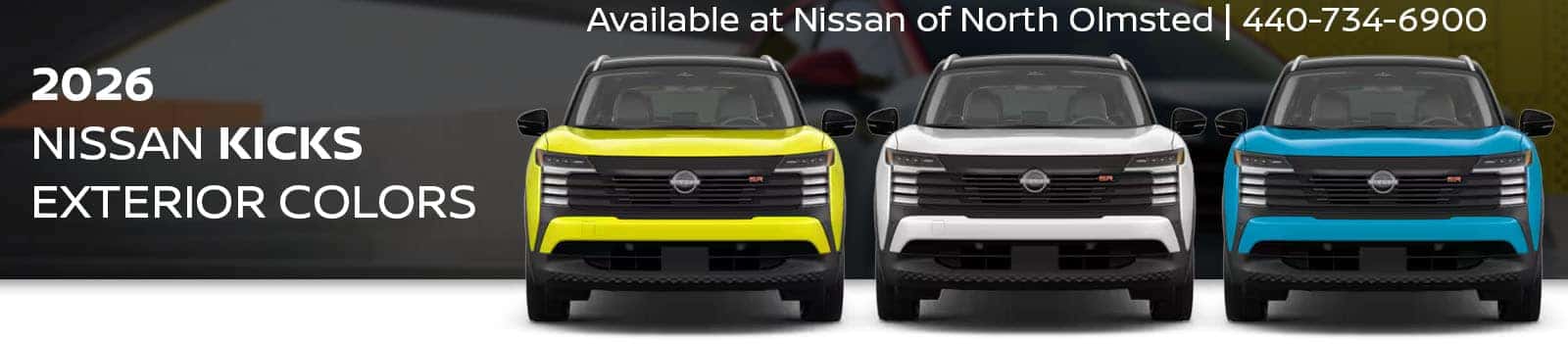 2026 Nissan Kicks Exterior Colors | Nissan of North Olmsted