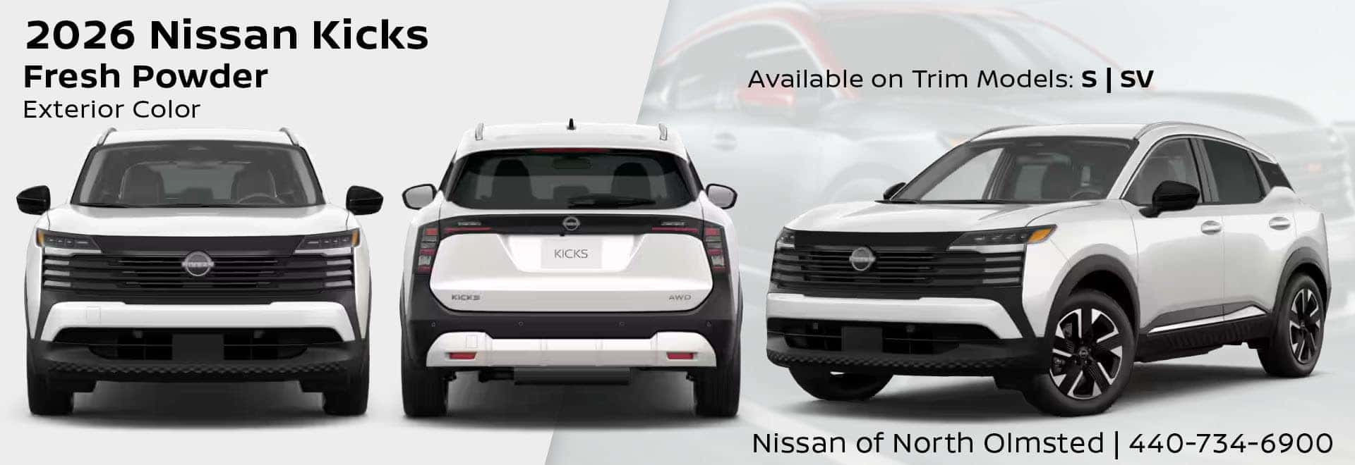 2026 Nissan Kicks Exterior Colors | Nissan of North Olmsted