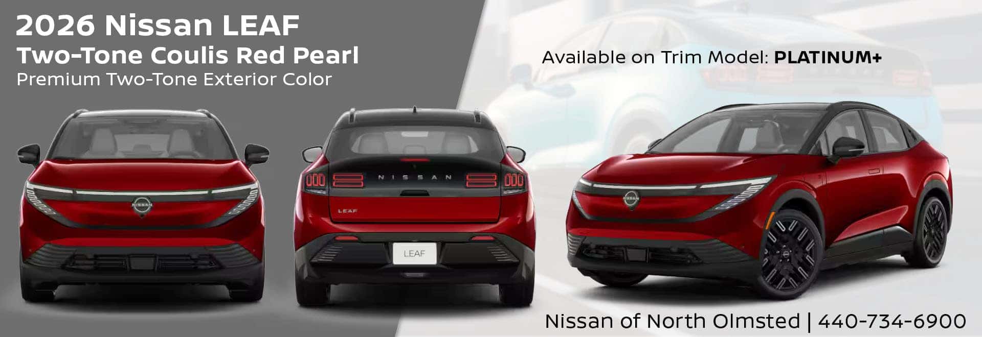2026 Nissan LEAF Exterior Colors | Nissan of North Olmsted