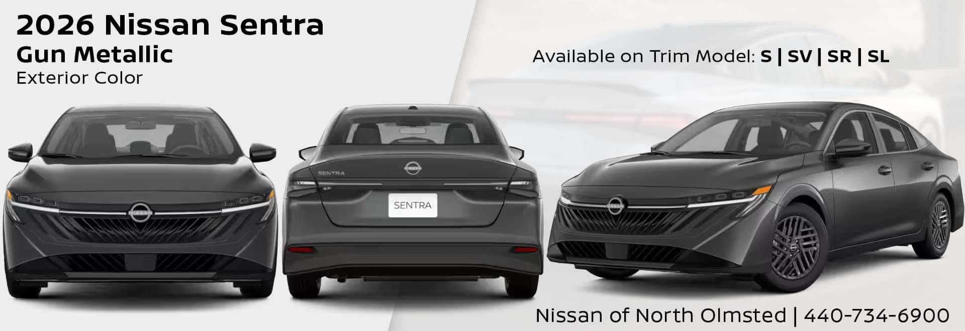 2026 Nissan Sentra Exterior Colors | Nissan of North Olmsted