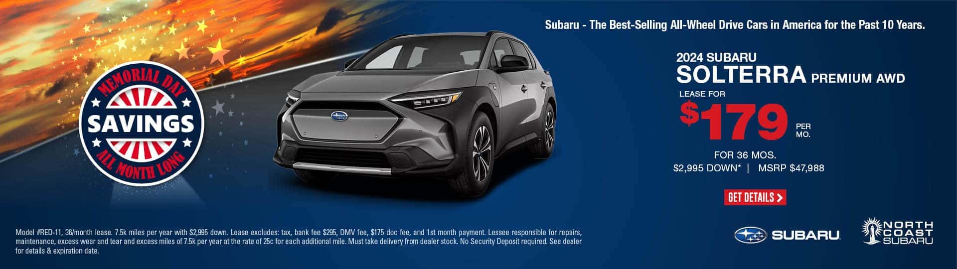 Solterra Lease Special | North Coast Subaru