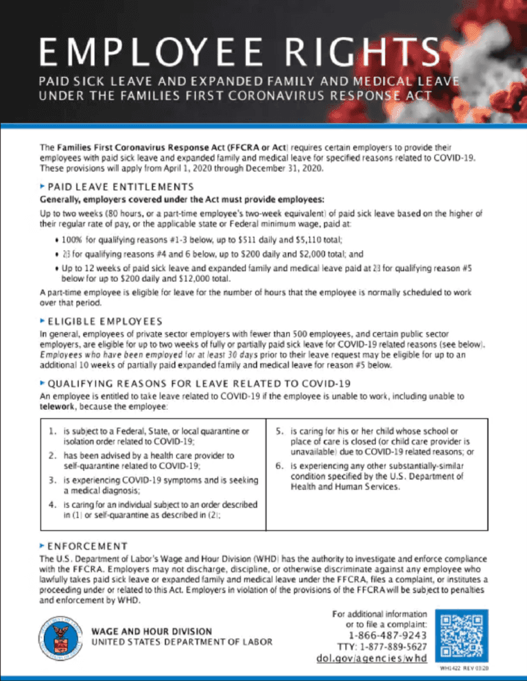 FFCRA Poster | Employee Workplace Rights | Jeep Dealer