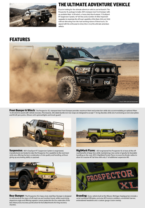 Ram AEV Vehicle & Accessories | Northwest Jeep Chrysler Dodge Ram