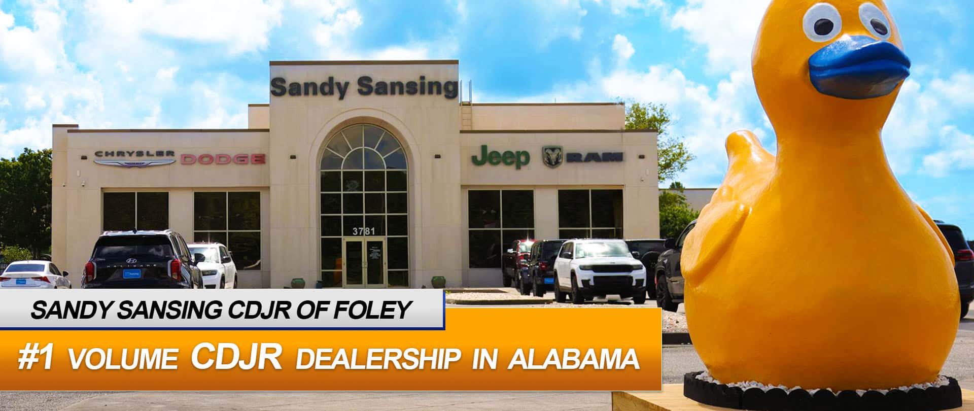 Sandy Sansing CDJR of Foley | Chrysler, Dodge, Jeep, Ram Dealer in ...