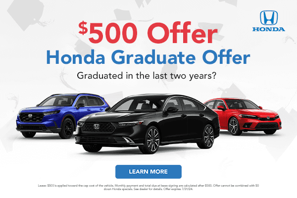 New Vehicle Specials in Hermitage, PA | Shenango Honda