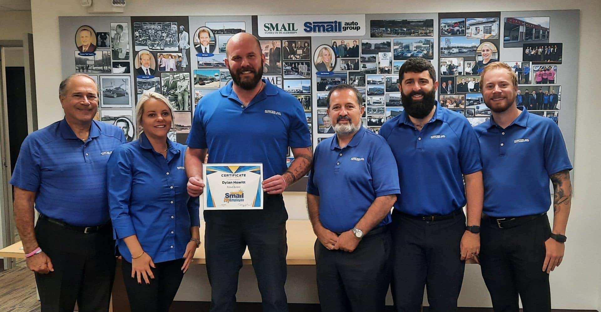 Smail Key Employee Recognition Awards | Smail Auto Group - Greensburg