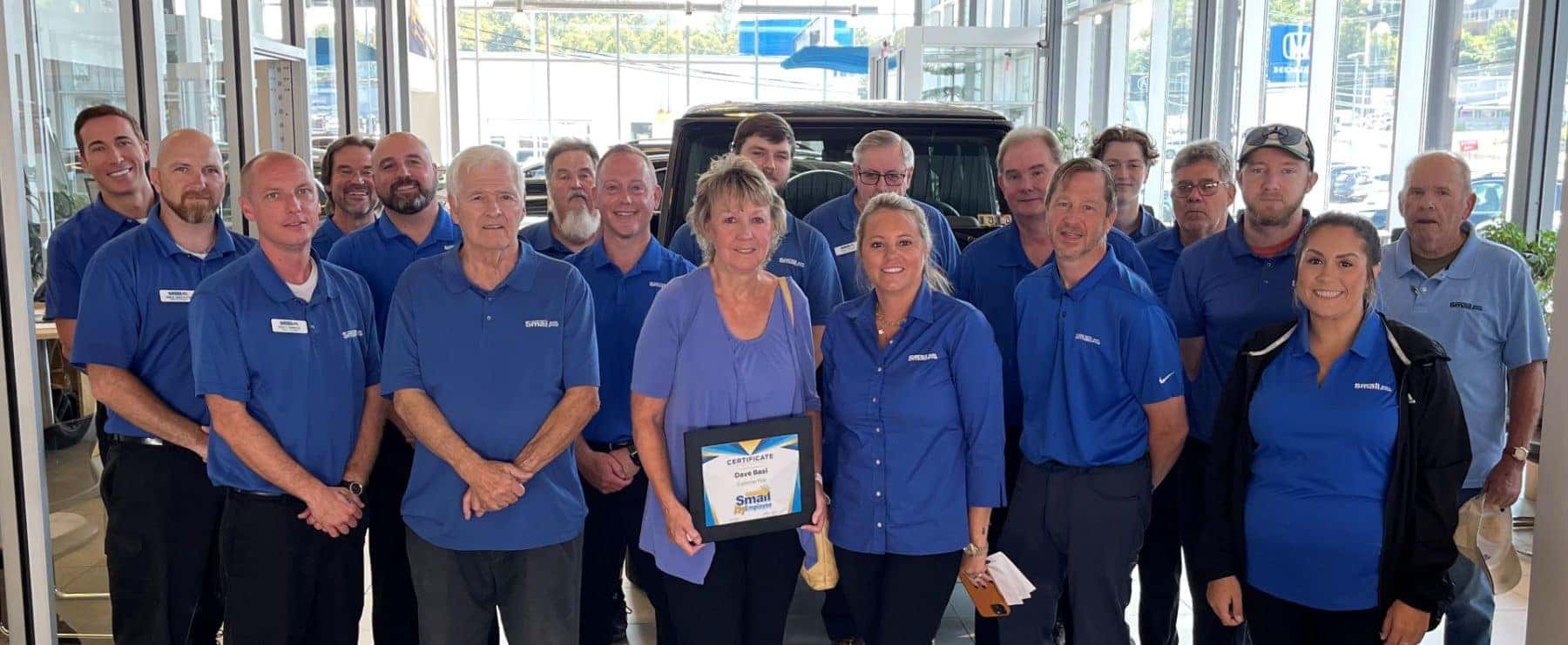Smail Key Employee Recognition Awards - Dave Basl | Smail Auto Group ...