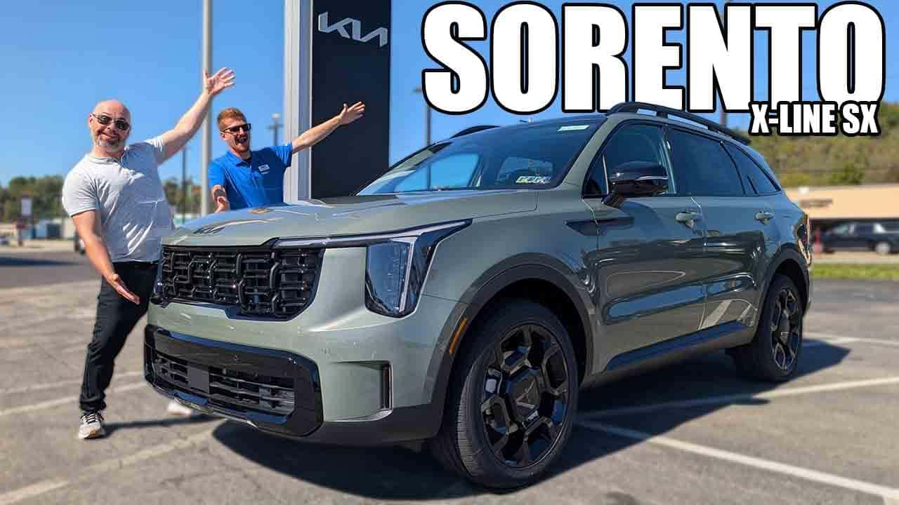 Exploring the 2026 Sorento X-Line SX: Third Row SUV, Tech, and Test ...