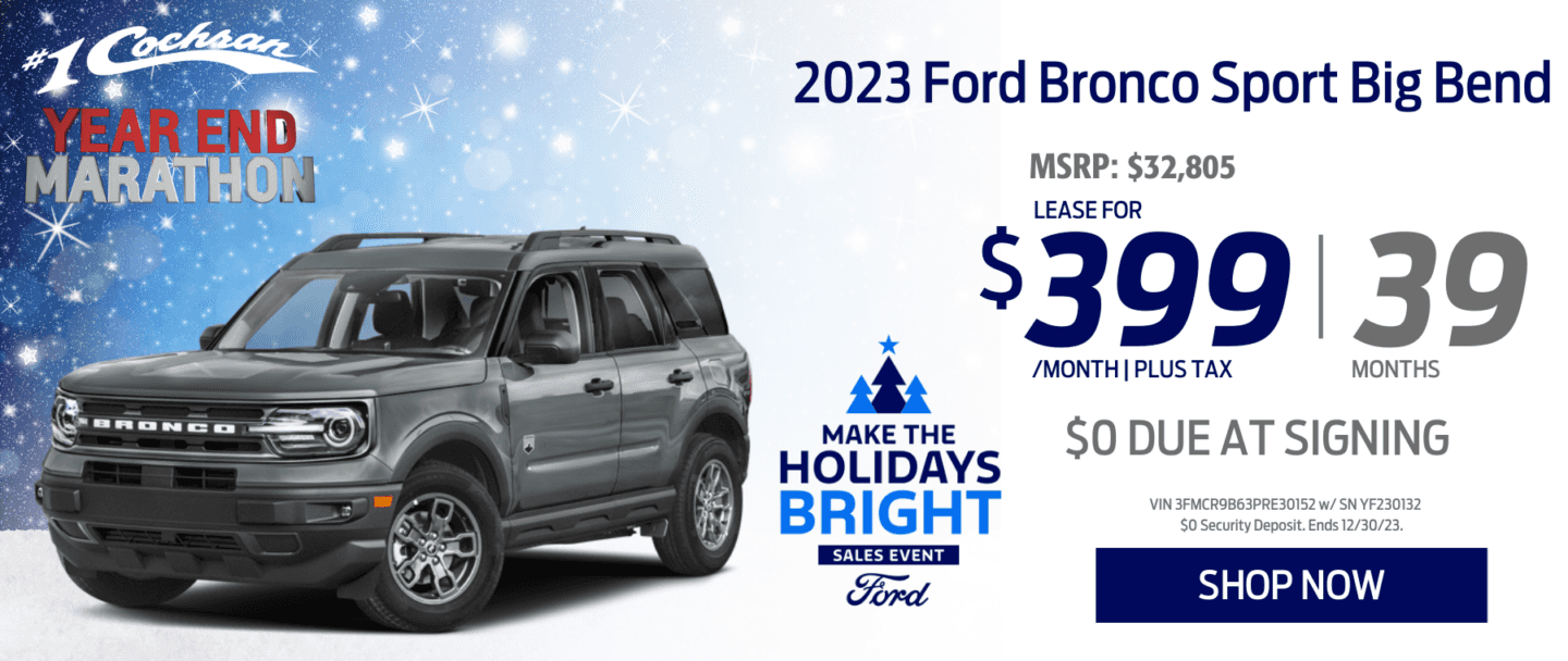 Ford Lease Deals & New Car Incentives | #1 Cochran Cars