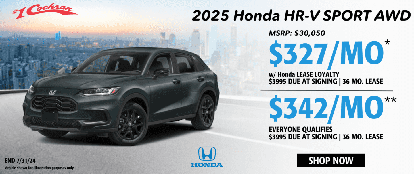 Honda Lease Deals & New Car Incentives | #1 Cochran Cars