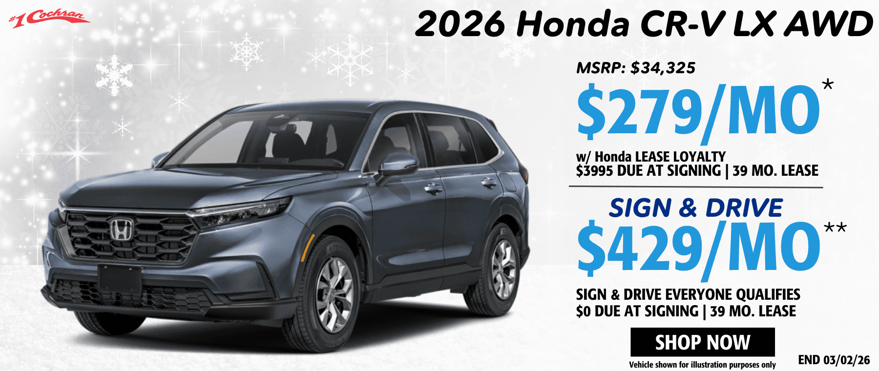 New Honda Lease & Finance Specials | #1 Cochran Honda Boardman