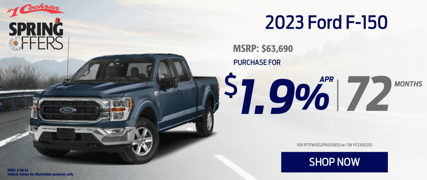 Ford Lease Deals & New Car Incentives | #1 Cochran Cars