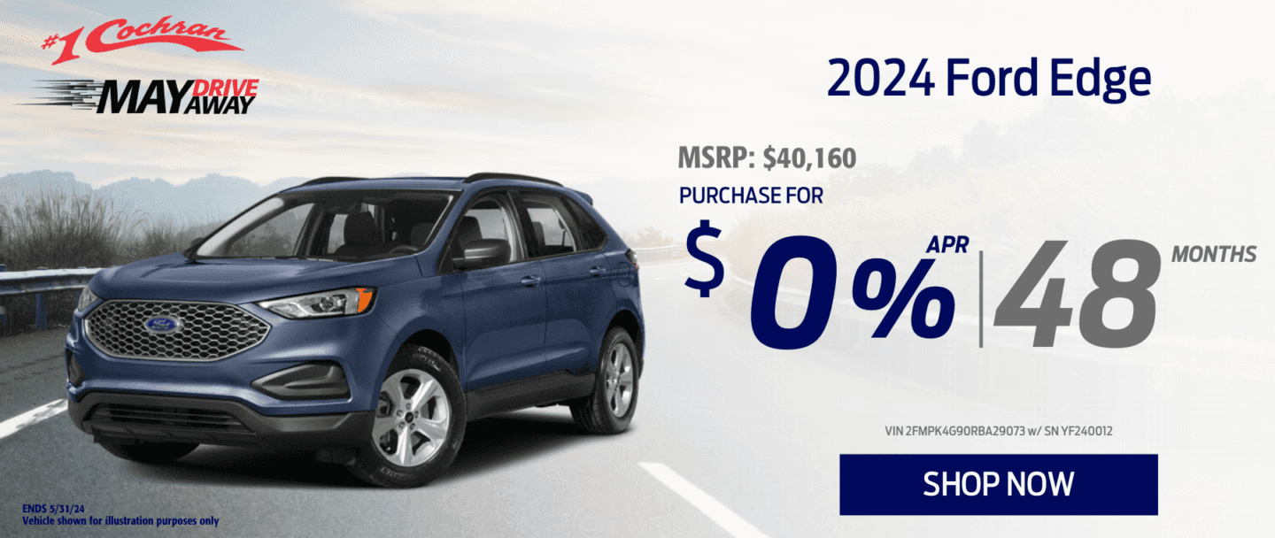 Ford Lease Deals & New Car Incentives | #1 Cochran Cars