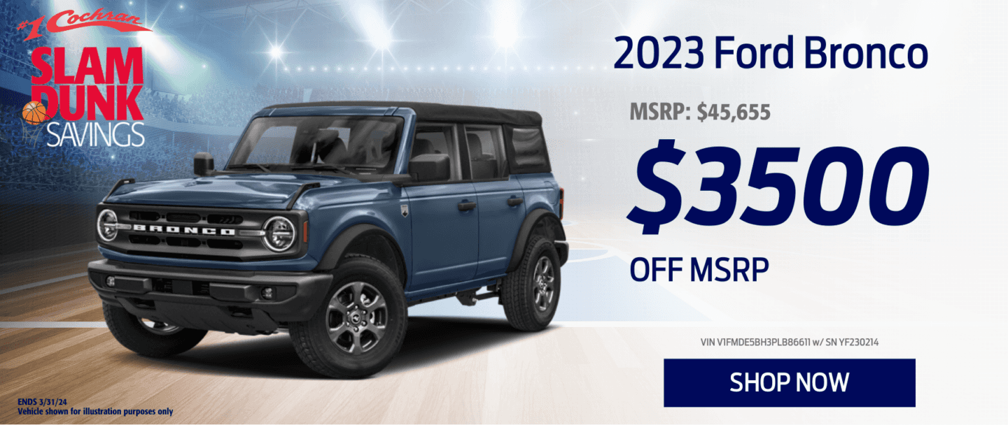 Ford Lease Deals & New Car Incentives | #1 Cochran Cars