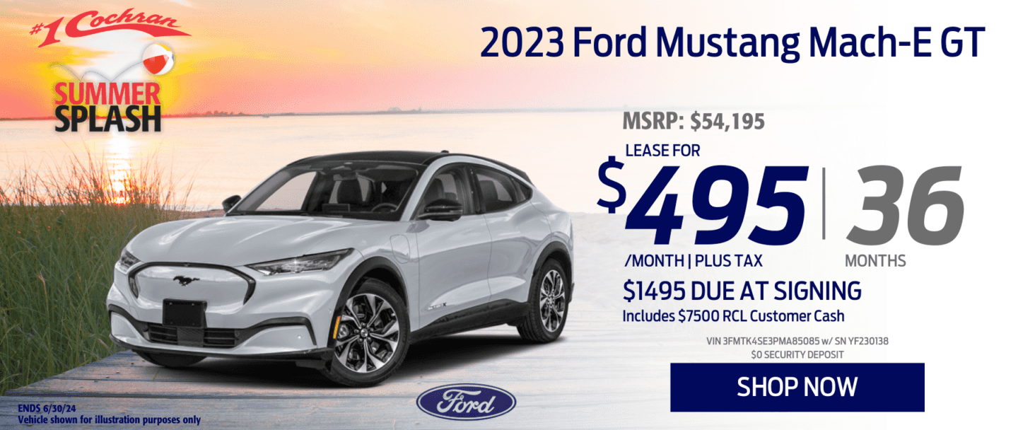 Mach E Lease Deals