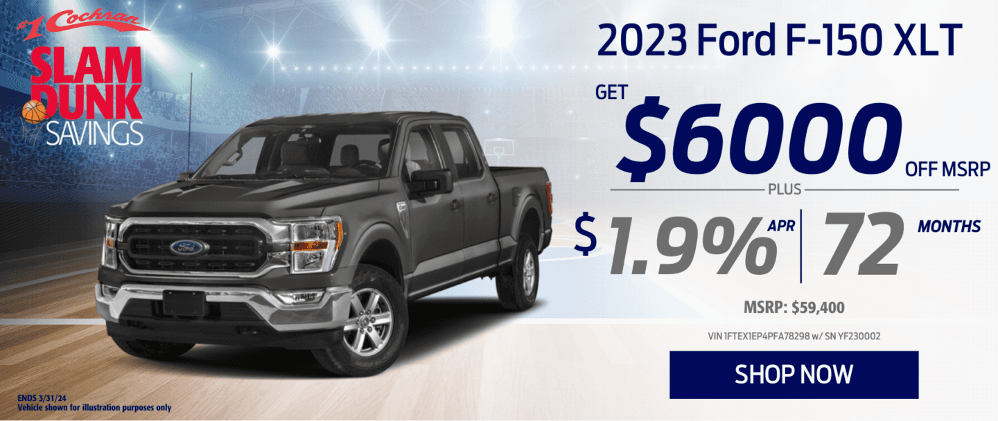 Ford Lease Deals & New Car Incentives | #1 Cochran Cars