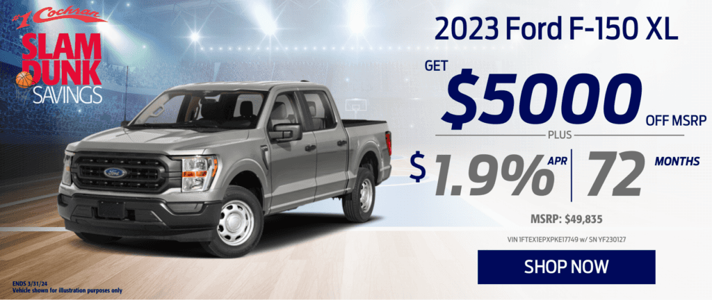 Ford Lease Deals & New Car Incentives | #1 Cochran Cars